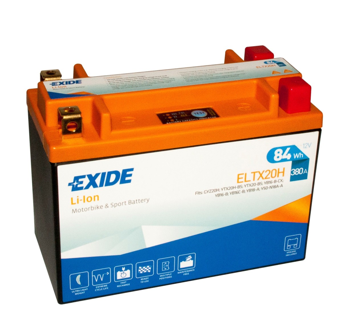 Exide MP ELTX20H Li-ion - Akku-Ania